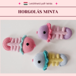 Horgolt halszálka mintaleírás – Smoozy Handmade